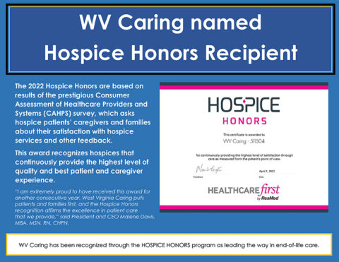 WV Caring | Advanced Illness Care Provider in West Virginia